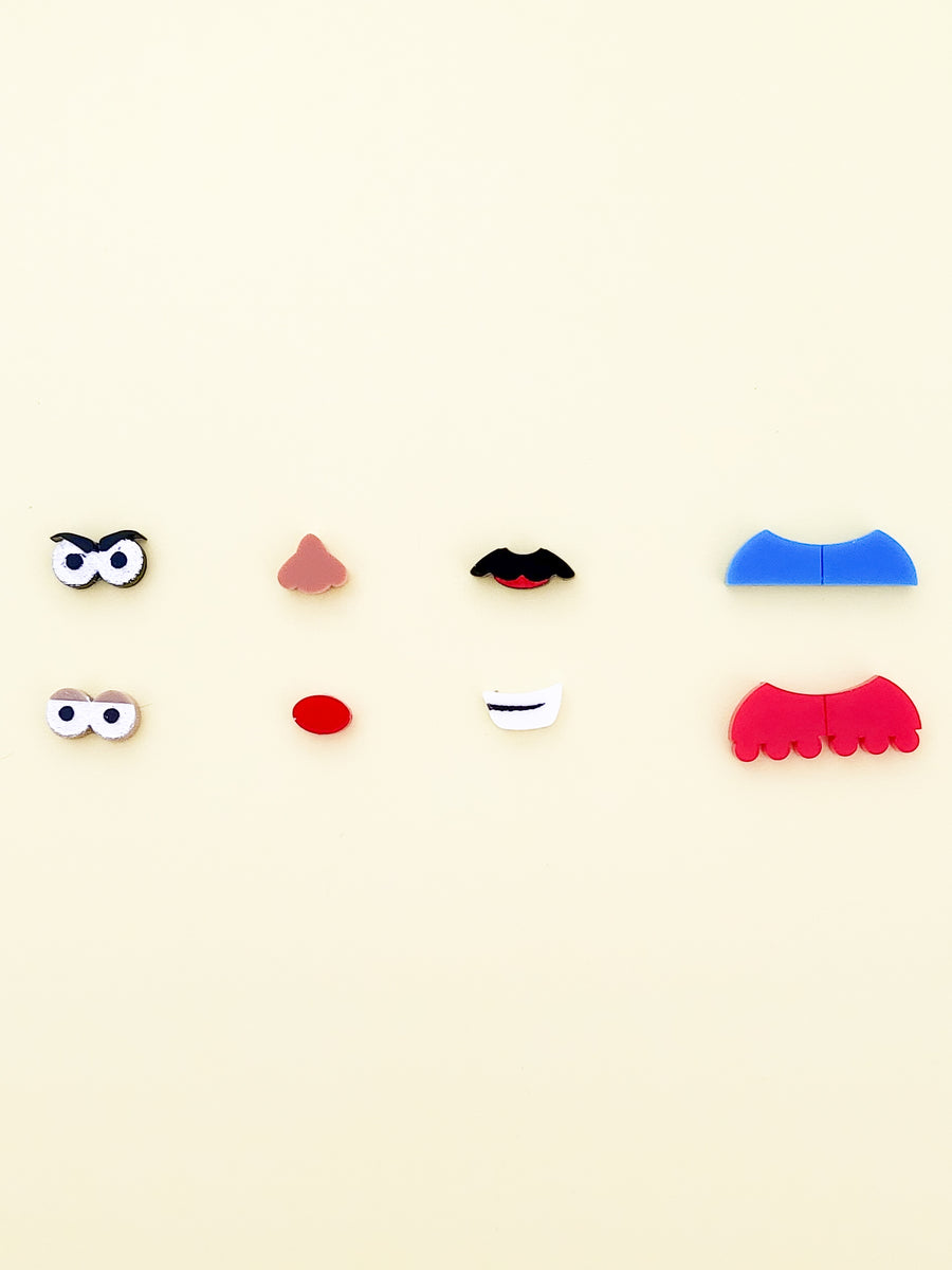 Potato Earrings *Customizable* – PopPastel